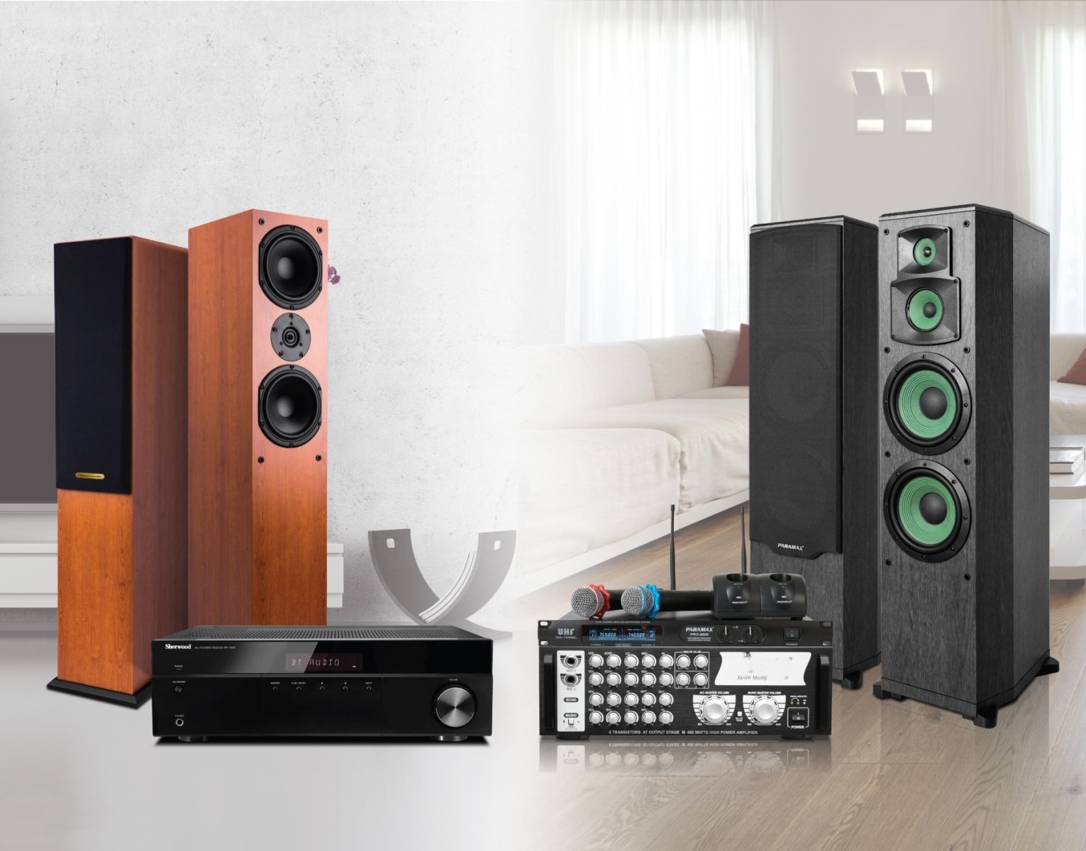 Điểm khác biệt giữa loa nghe nhạc và loa dàn karaoke